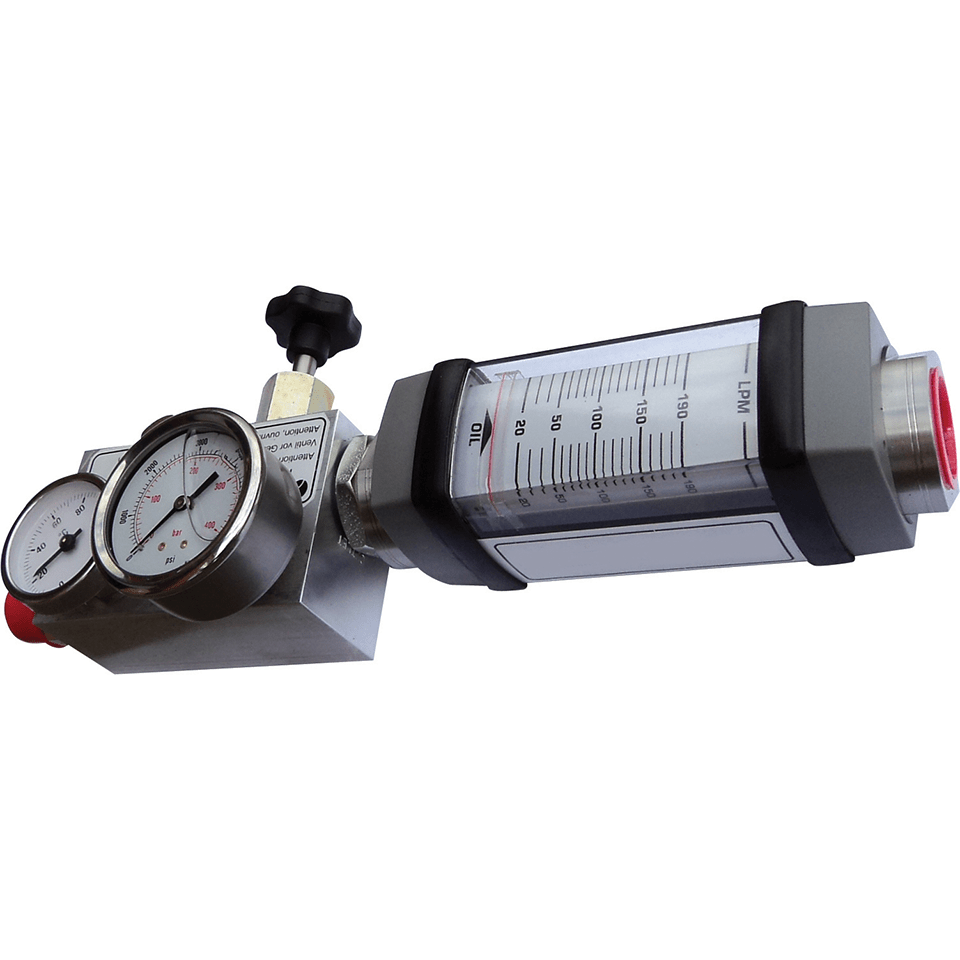 Flowmeter, 240 bar Max. Rated, Aluminium - Pirtek